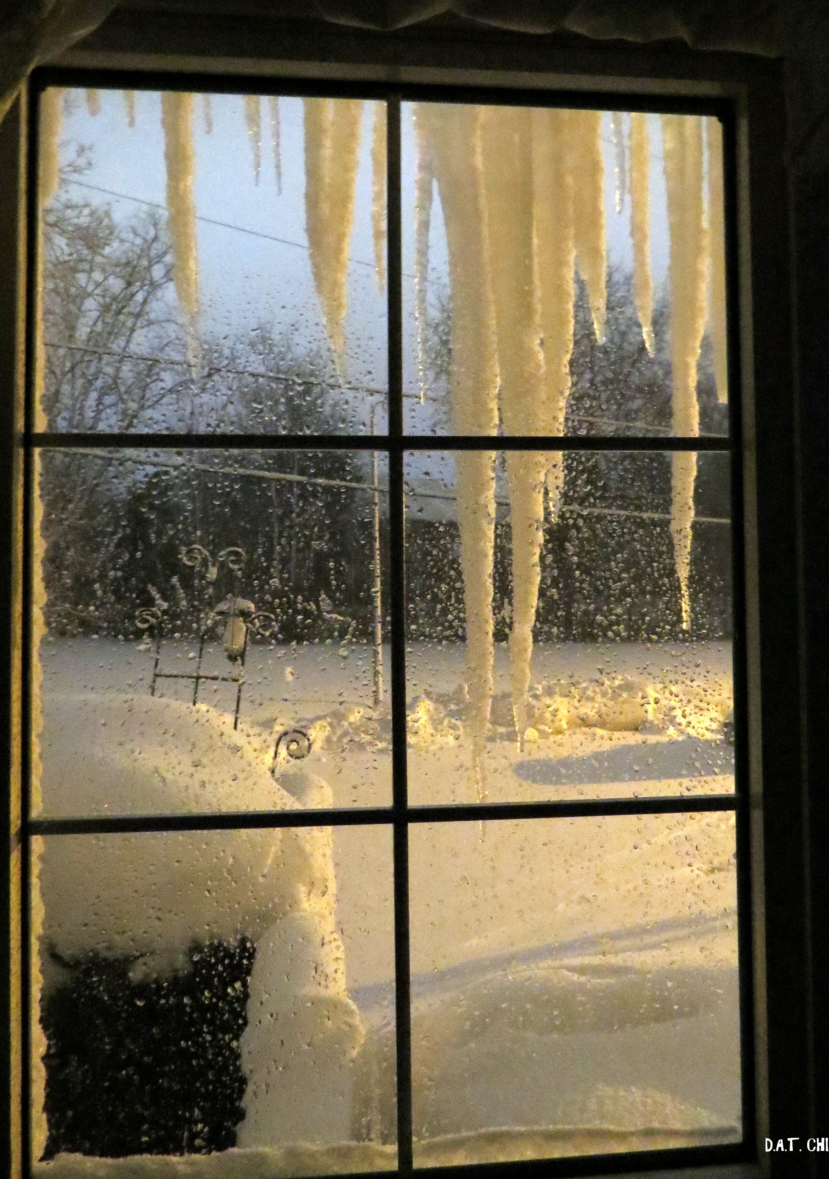 And let there be Ice and Snow. On the inside looking out! | Shutterbug